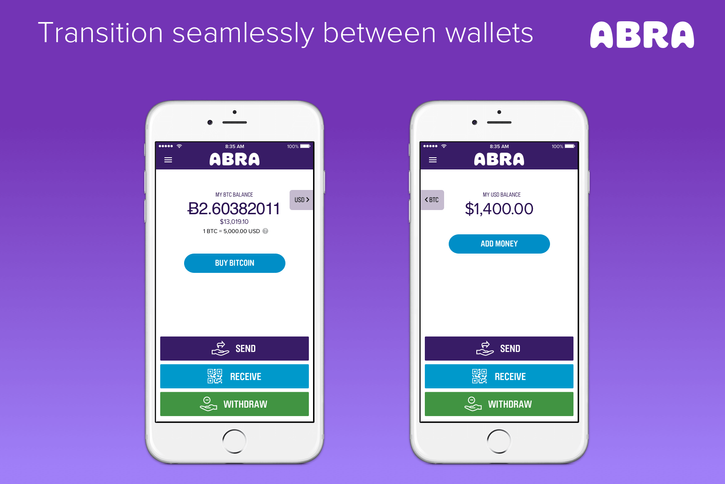 Abra Adds Native Integration of Ether | Coin Journal