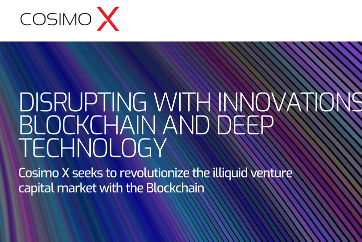 Cosimo Ventures Launches Tokenized VC Fund | Coin Journal